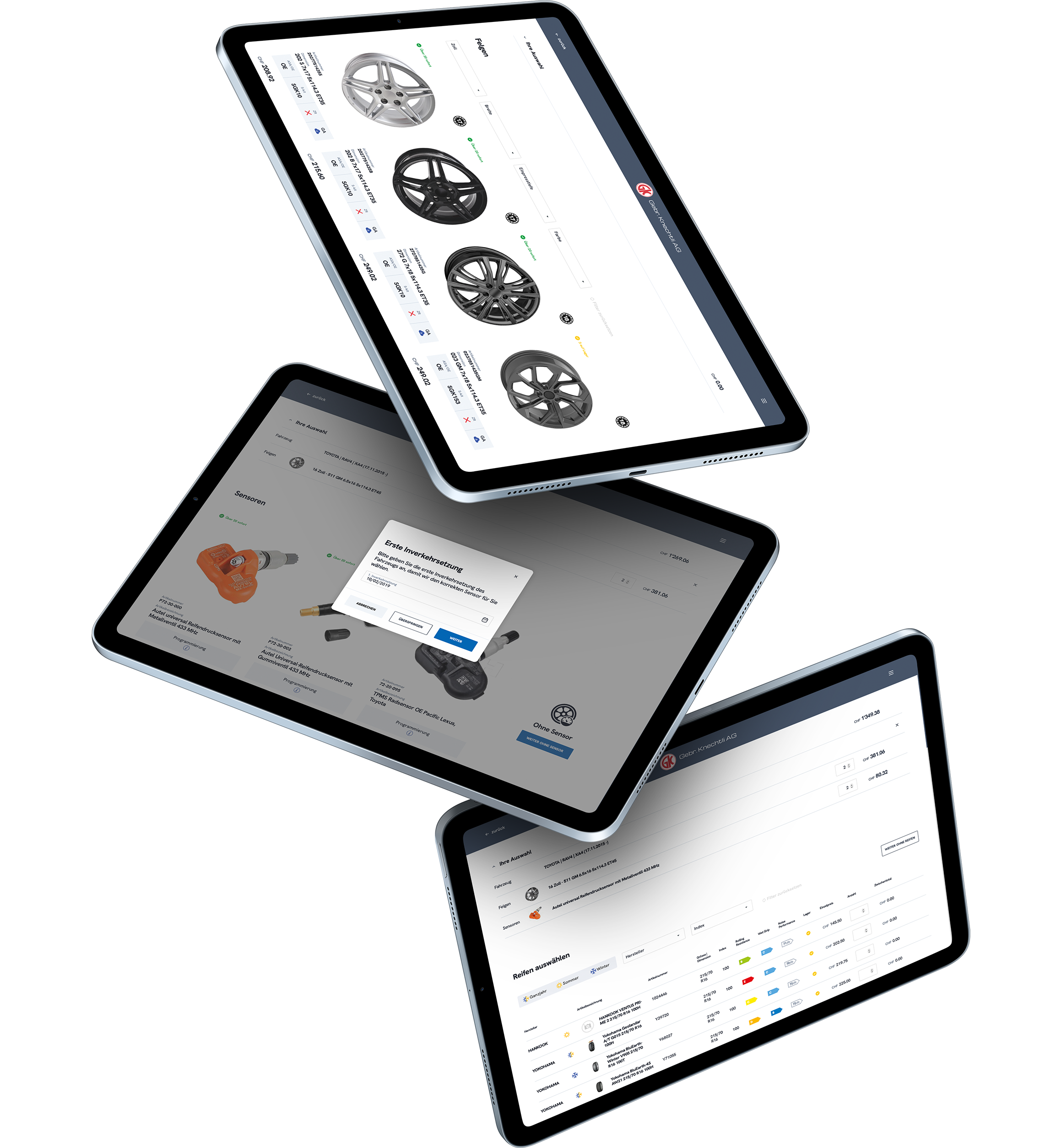 Gebr. Knechtli AG - Kompletträdershop | OPTEN AG